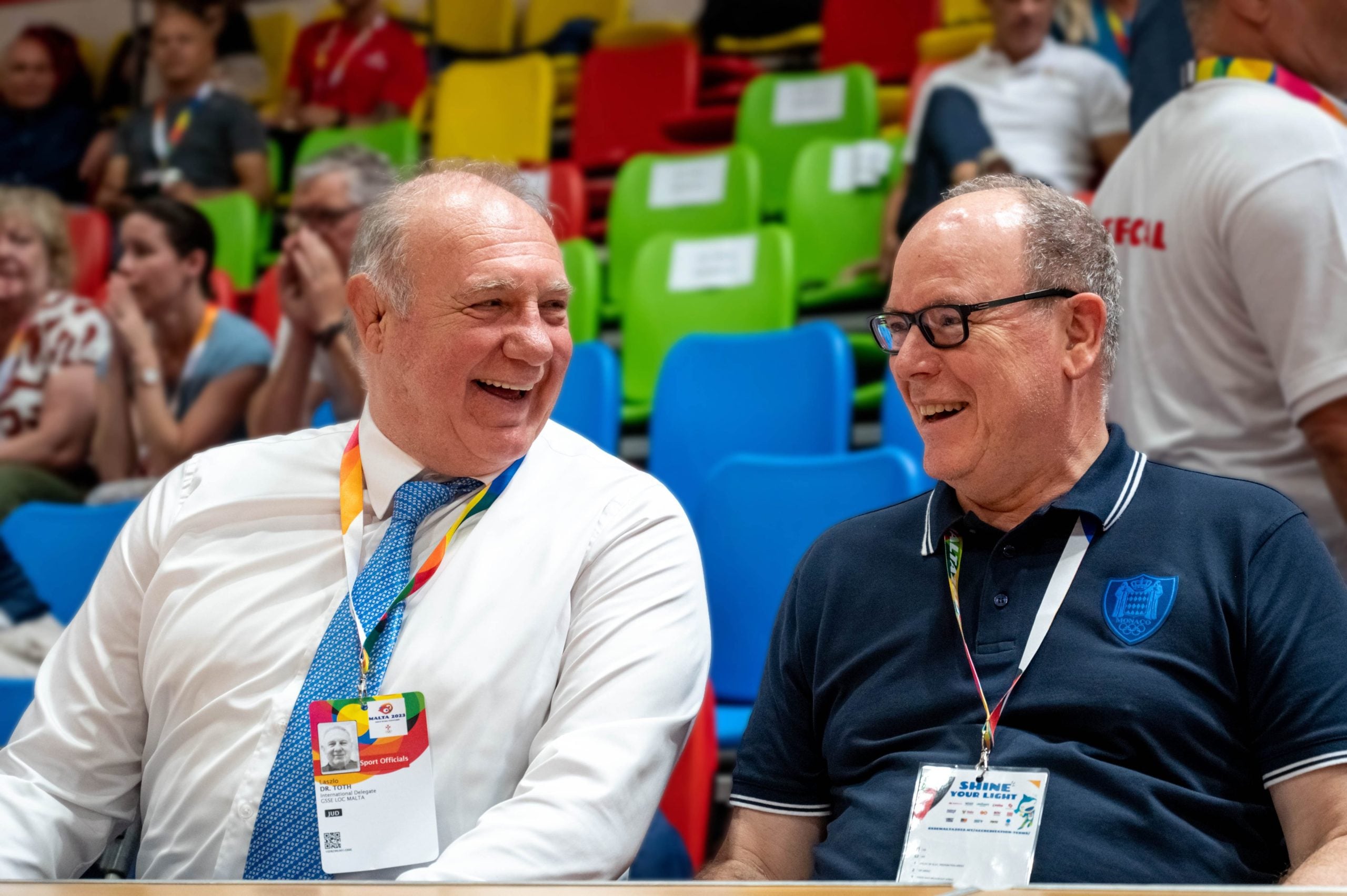 EJU PRESIDENT WELCOMES ALBERT II PRINCE OF MONACO - European Judo Union
